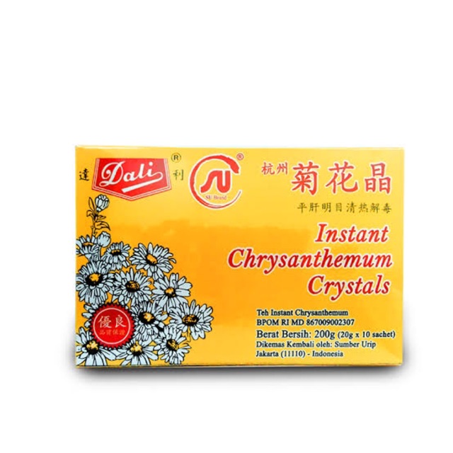 Jual Chrysanthemum Tea Teh Bunga Krisan Instant Dali 200 gr | Shopee ...