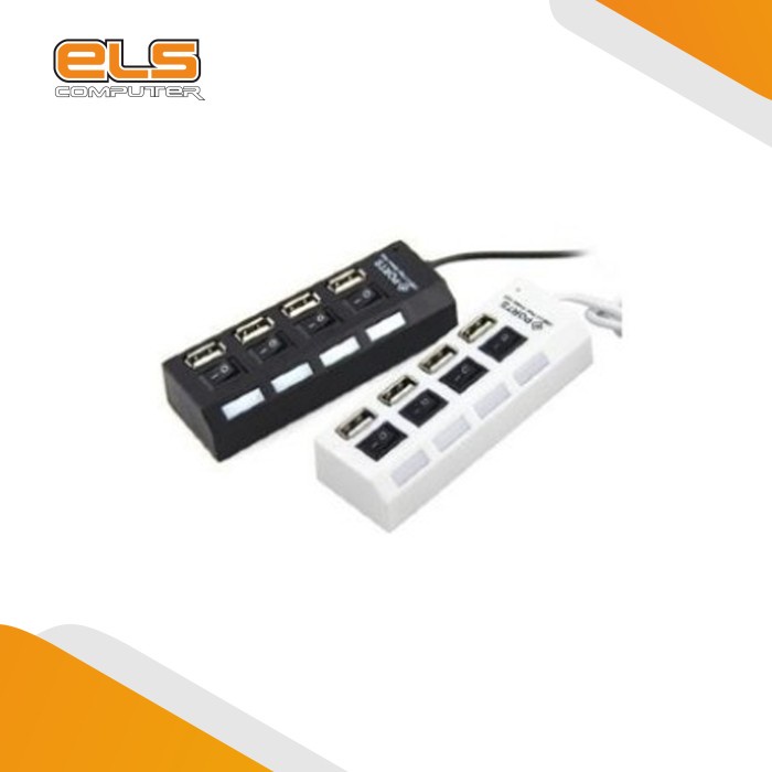 Jual USB Hub 4 Port - Saklar | Shopee Indonesia