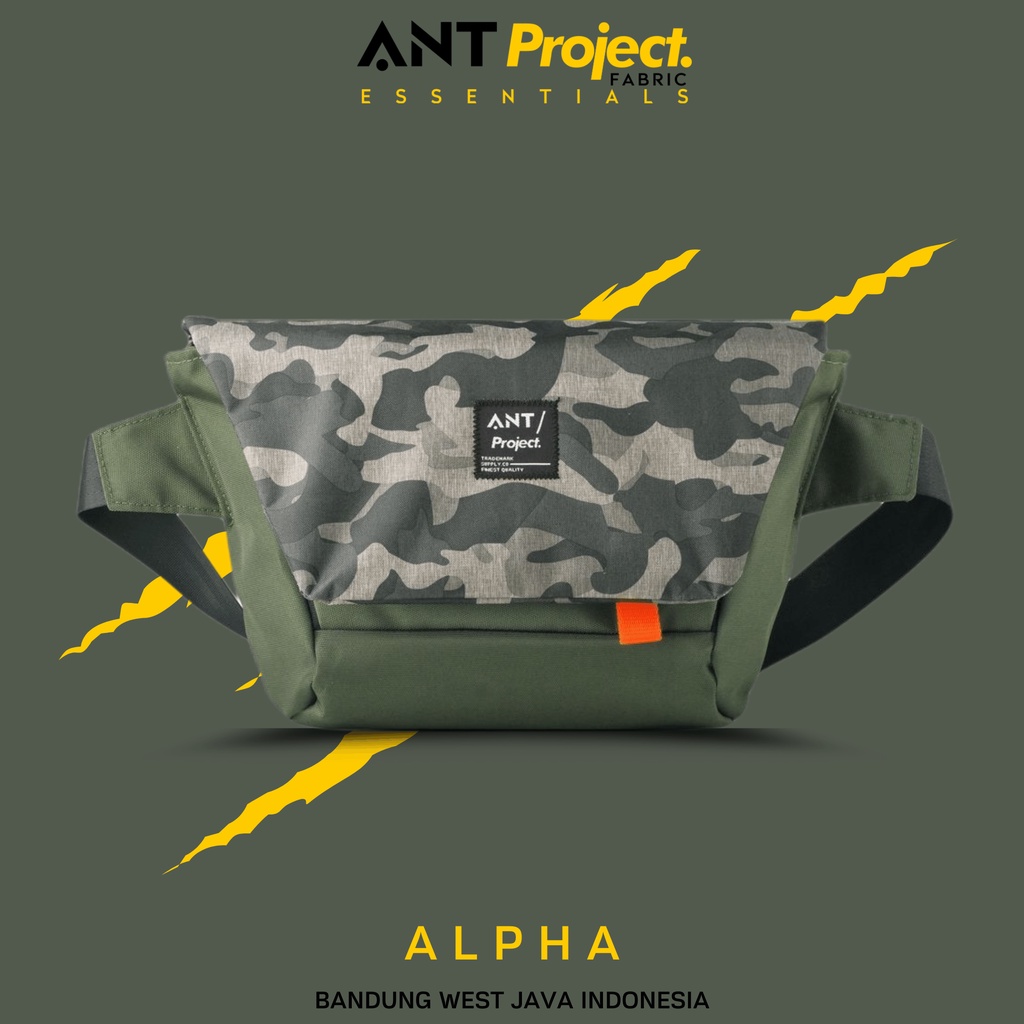 Jual ANT PROJECT - Shoulder Bag Pria ALPHA - Waist Bag Pria | Shopee ...