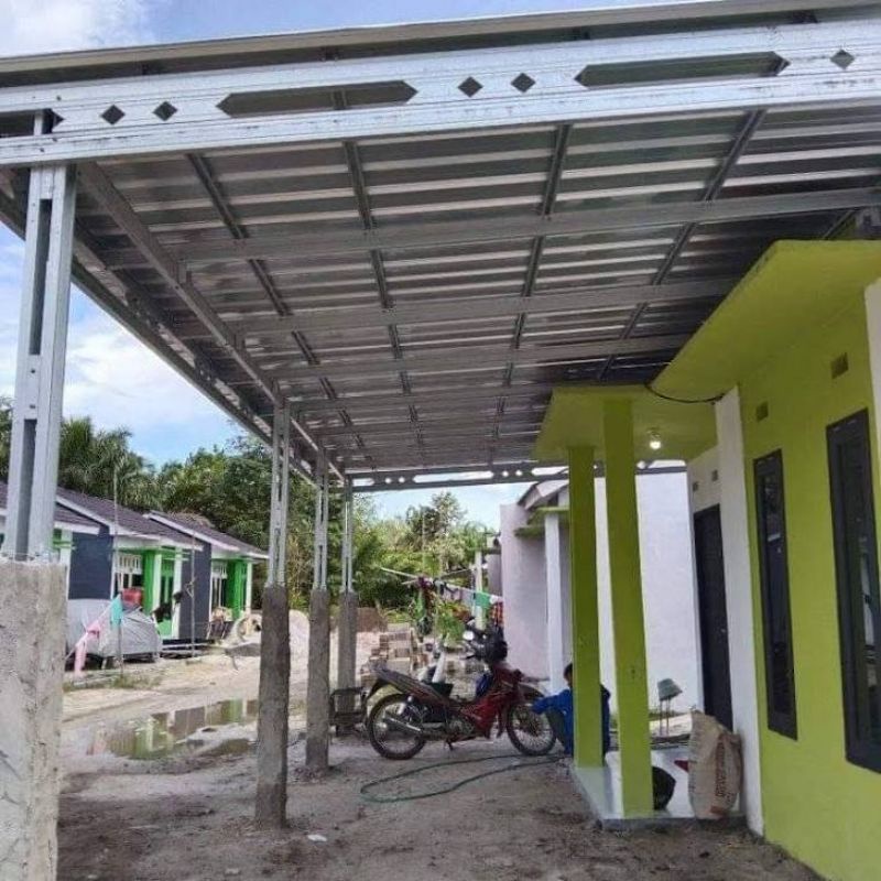 Jual KANOPI BAJA RINGAN || KANOPI MINIMALIS || KANOPI RUMAH | Shopee ...