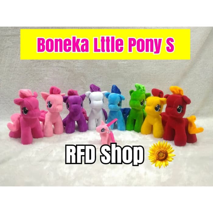 Jual Boneka Kuda Pony Little Pony S 20 cm | Shopee Indonesia