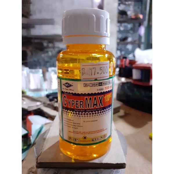 Jual Insektisida Cypermax 100 ml (Bahan Aktif Sipermetrin 100 g/l ...