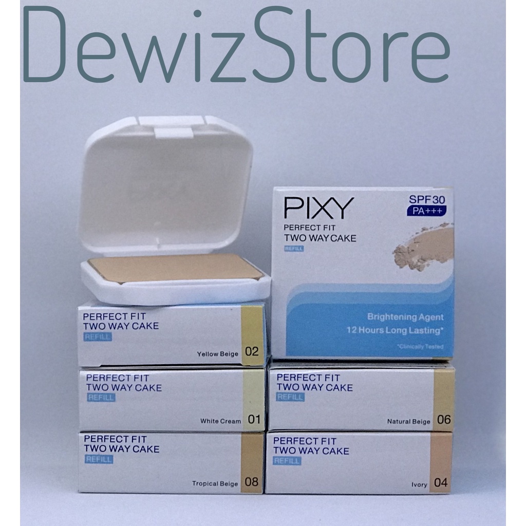 Jual PIXY TWO WAY CAKE PERFECT FIT (REFILL) | Shopee Indonesia