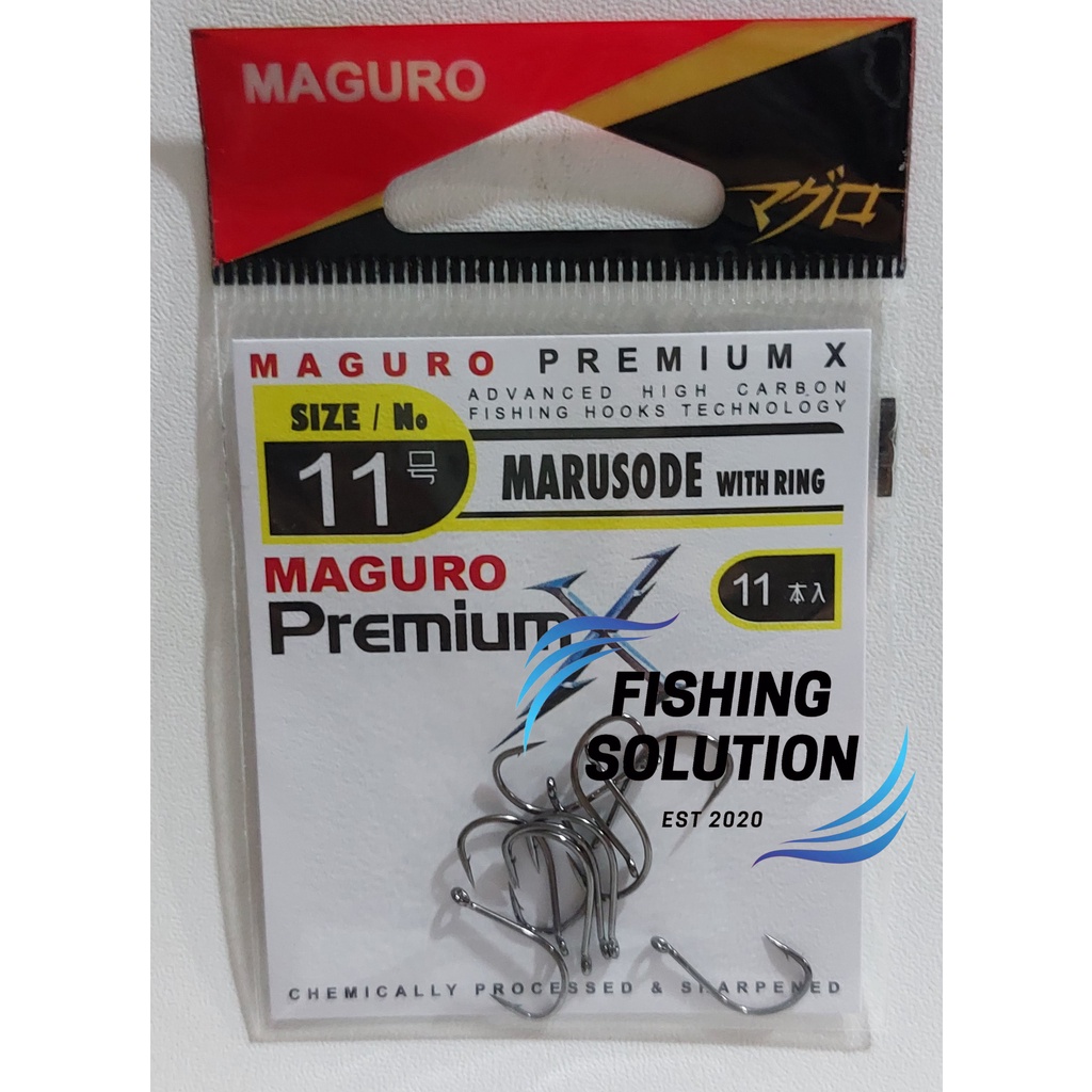 Jual Kail Pancing Maguro Premium X 1054 Marusode with ring / bermata Made in Japan | Shopee ...