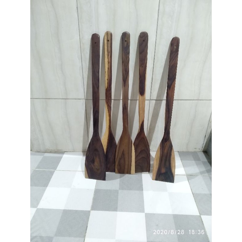 Jual SUTIL / SENDOK / SODET / SPATULA KAYU SONOKELING P60 JUMBO ...