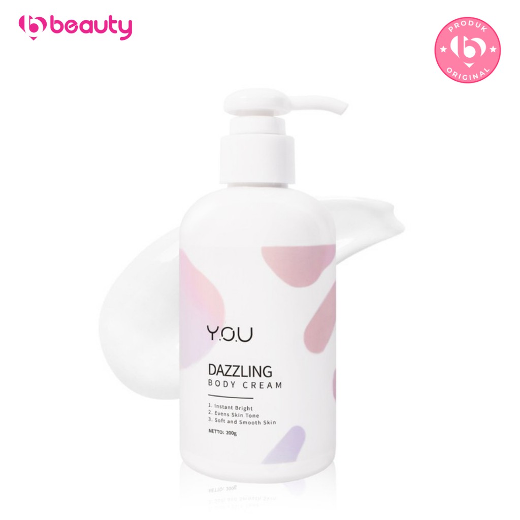 Jual BEAUTY YOU Dazzling Tone Up Body Cream / YOU Dazzling Body Cream ...