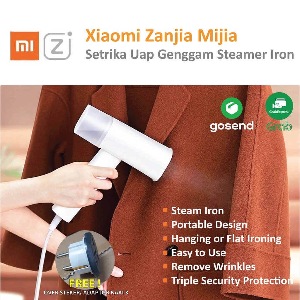 Jual Setrika Uap Genggam Garment Steamer Iron Mi Zanjia | Shopee Indonesia