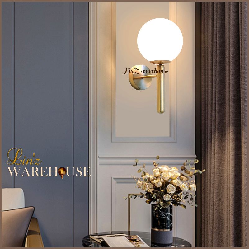 Jual Lampu dinding MINIMALIS MODERN LOLYPOP GLASS BALL wall lamp ...