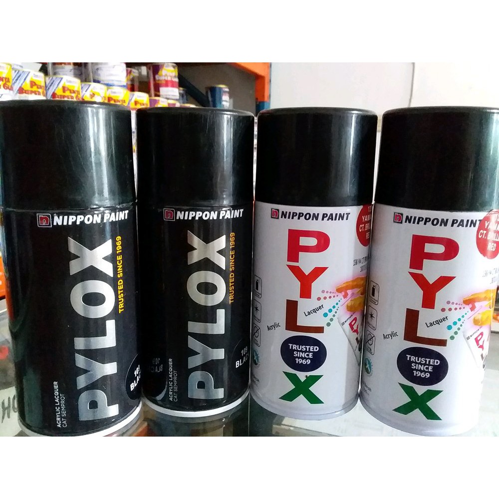 Jual Cat semprot warna pylox / pilox / cat besi / cat spray/ cat body ...