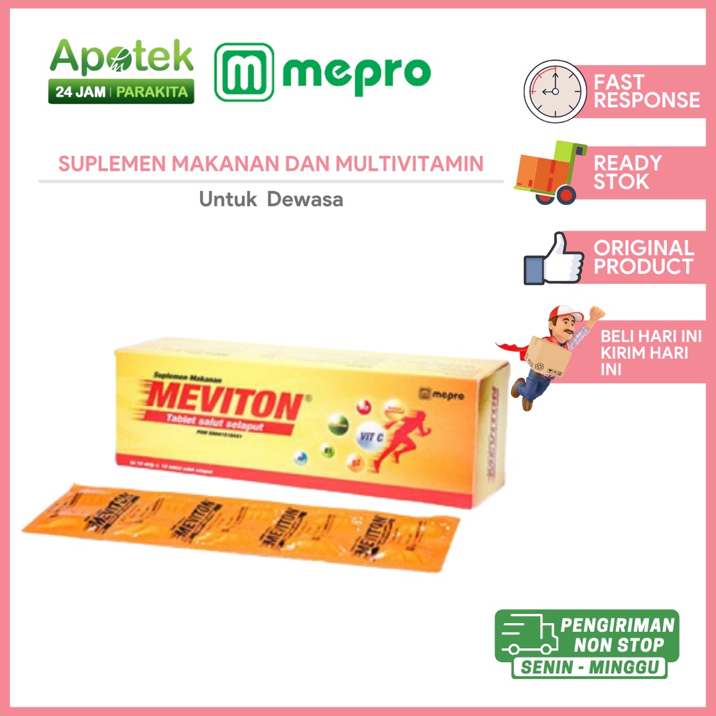 Jual Meviton / Meviton Tablet / Suplemen Makanan dan Multivitamin ...