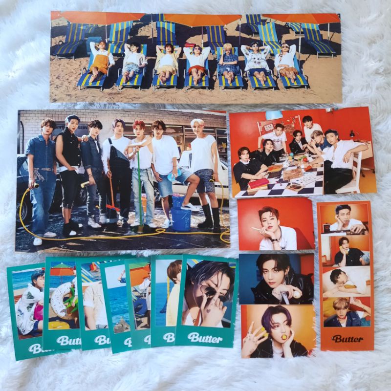 Jual [KUKIRA] Fankit BTS Butter Hot Like Summer | Shopee Indonesia