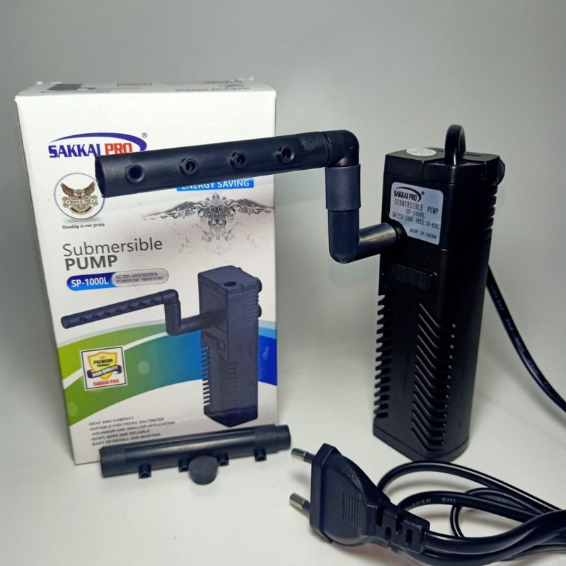 Jual Internal Filter SAKKAI PRO 1000L filter kecil sp1000L Akuarium ...