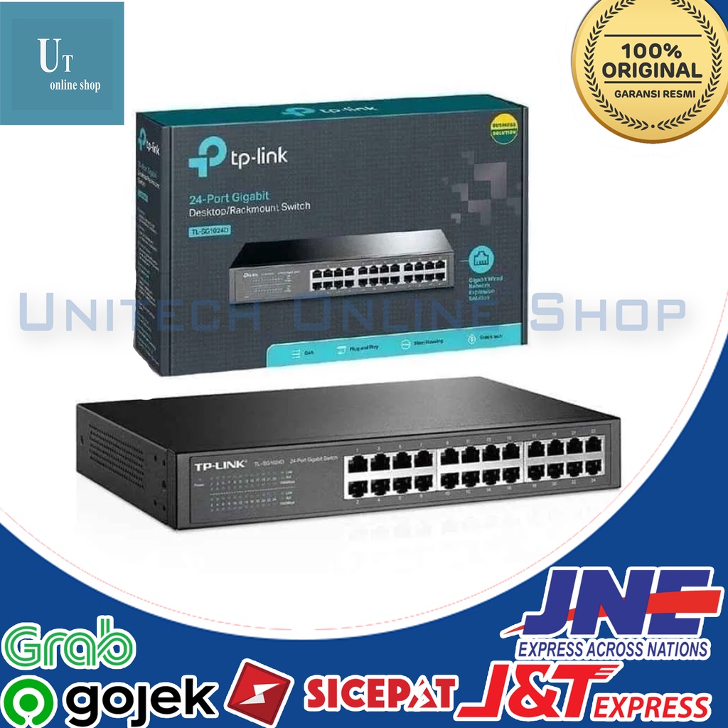 Jual HUB TPLINK 24 PORT TL SF1024D | Shopee Indonesia