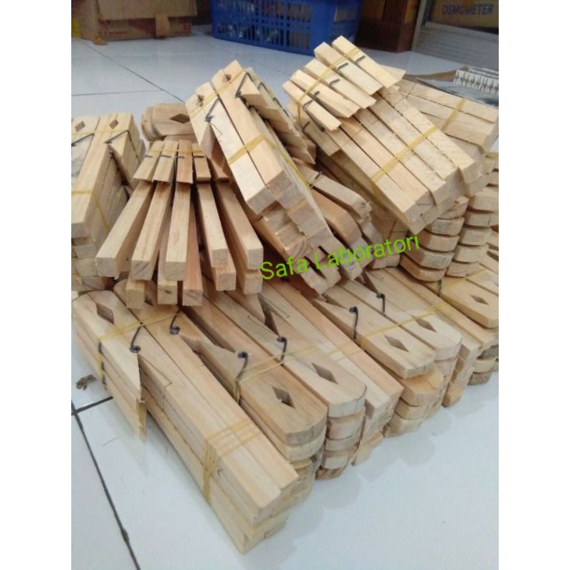 Jual Penjepit Tabung Reaksi Kayu isi 3pcs | Shopee Indonesia