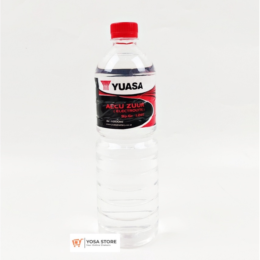 Jual Yuasa Air Aki Zuur 1000mL-1Botol-P. JAWA | Shopee Indonesia