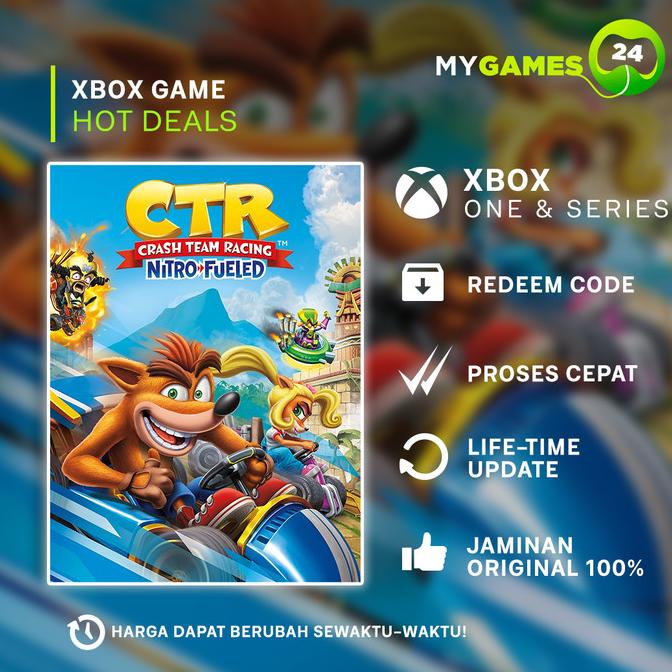 Jual Crash Team Racing (CTR) xbox one series X|S digital redeem code ...