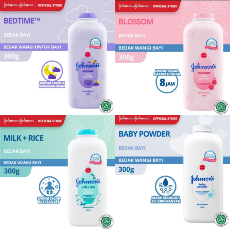 Jual Johnson's Baby Powder 500 gr/300gr/150gr | Shopee Indonesia