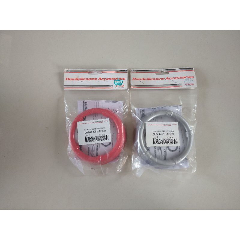 Jual garnish cover fan kipas beat sporty esp merah silver original ...