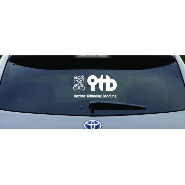 Jual Stiker Mobil ITB Institut Teknologi Bandung - Car Decal Sticker ...