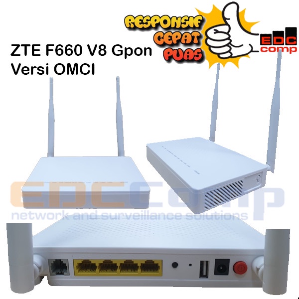 Jual ZTE F660 v8 OMCI Gpon ONT WiFi|ONU ZTE F660 V8.0 FTTH versi OMCI | Shopee Indonesia