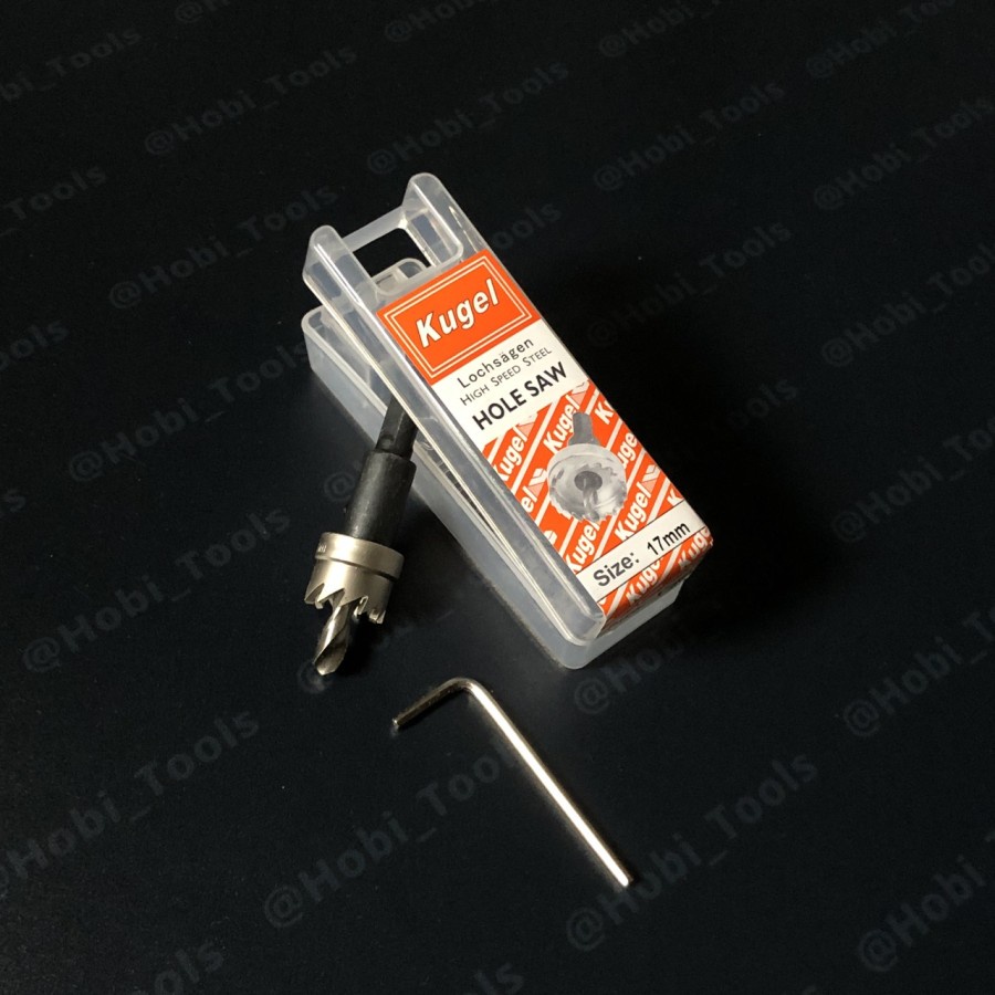 Jual Hole Saw / Mata Bor Besi Kugel 17 mm HSS (High Speed Steel ...