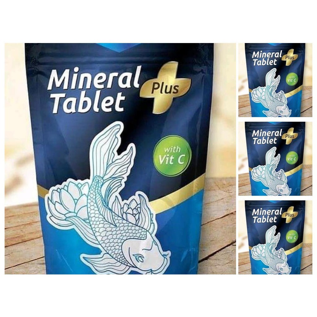 Jual Mineral Tablet Plus Vitamin C Garam Garem Ikan 40 tablet | Shopee ...