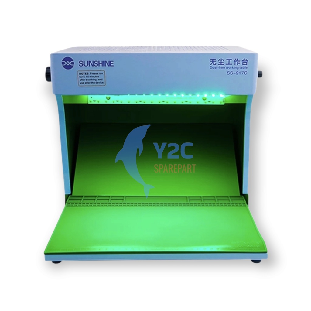 Jual MEJA SERVIS ANTI DEBU SUNSHINE SS-917C / ALAT SERVIS SERVICE HP ...