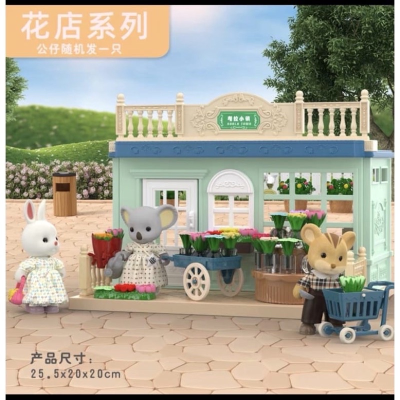 Jual KOALA TOWN DOLL HOUSE / RUMAH RUMAHAN BONEKA / RUMAH BONEKA MIRIP ...