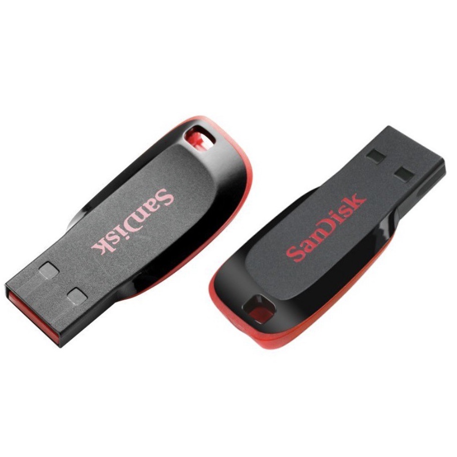 Jual SANDISK USB Flashdisk Flashdrive 8GB/16GB/32GB/64GB Cruzer Blade ...