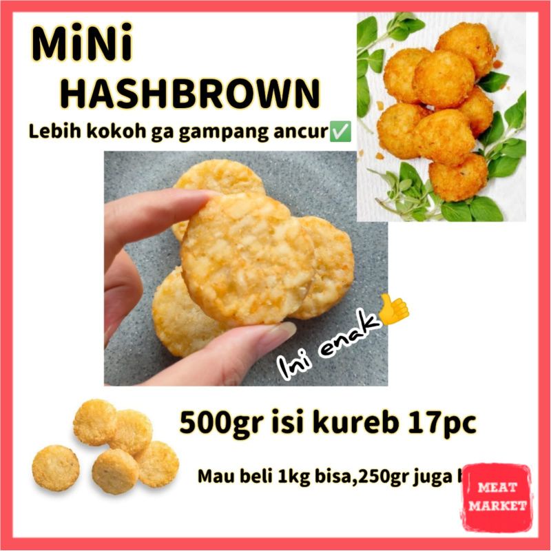 Jual Hashbrown Triangel 500gr & 1kg | Shopee Indonesia
