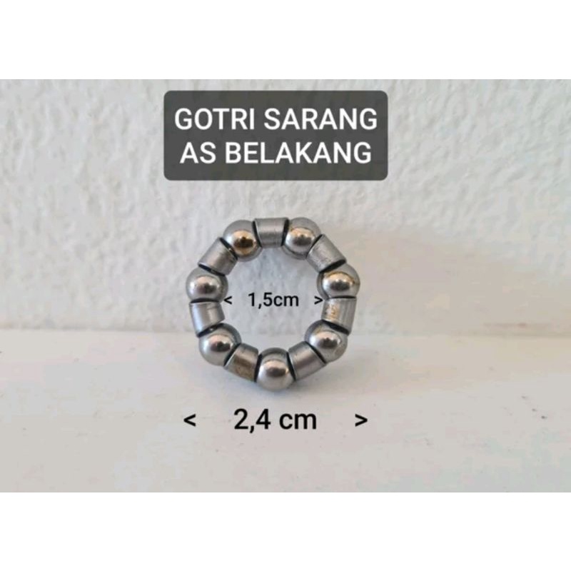 Jual Gotri Sarang Pelor As Belakang Sepeda . Ball Bearing Konis Rear ...