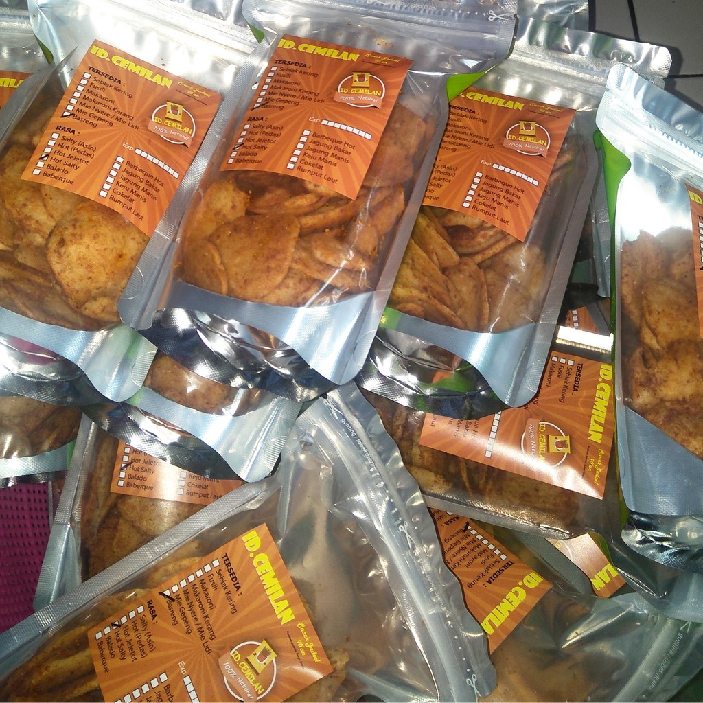 Jual PAKET RESELLER 110gr Lidi lidian/Makaroni/Seblak/Basreng | Shopee ...