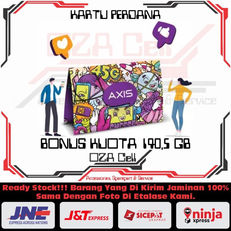Jual KARTU PERDANA AXIS NEW | Shopee Indonesia