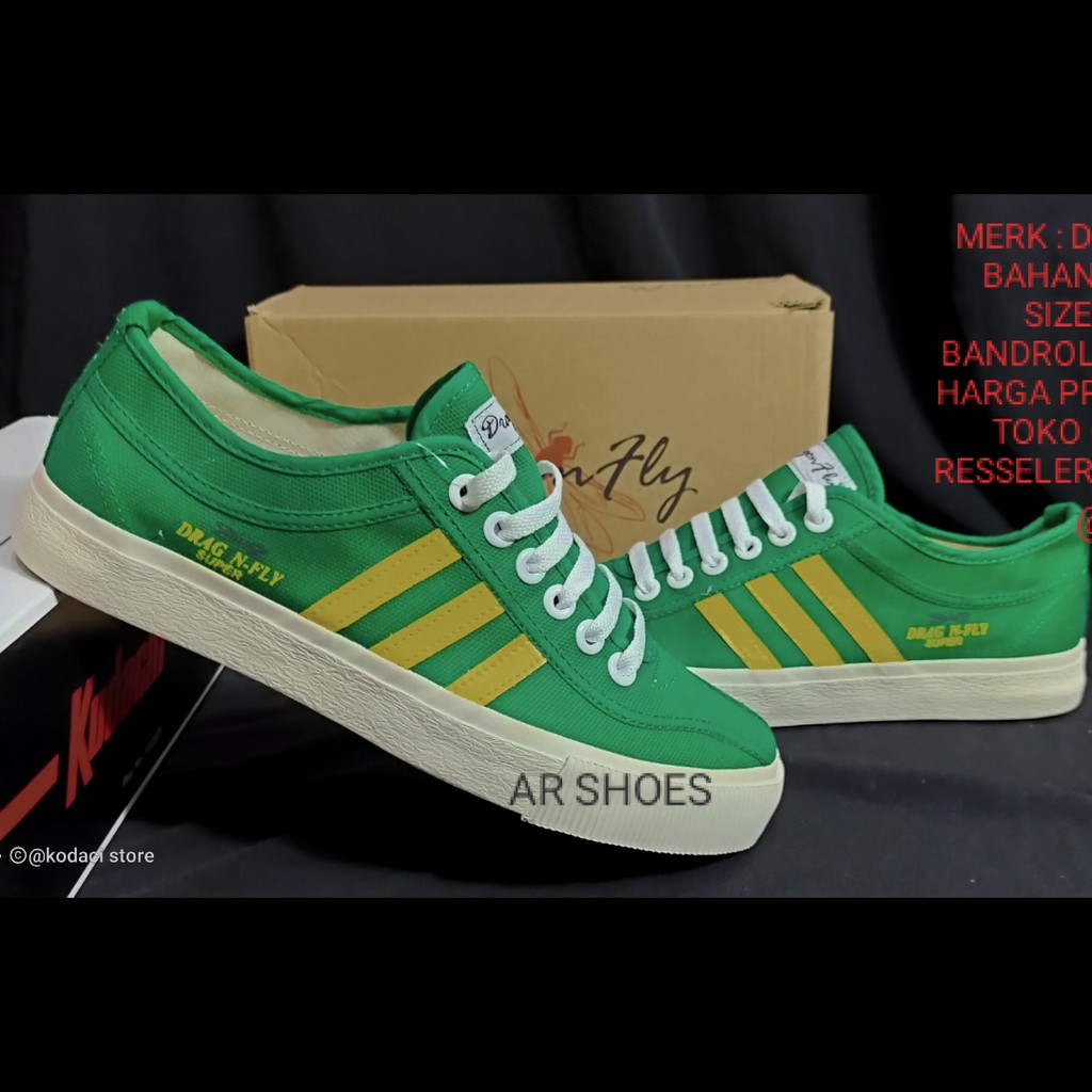 Jual SEPATU DRAGONFLY HIJAU ORIGINAL /SEPATU SNEAKERS DRAGONFLY /SEPATU ...