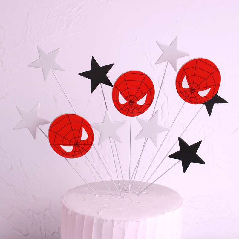 Jual Topper cake captain america/Topper cake batman/Topper pesawat ...