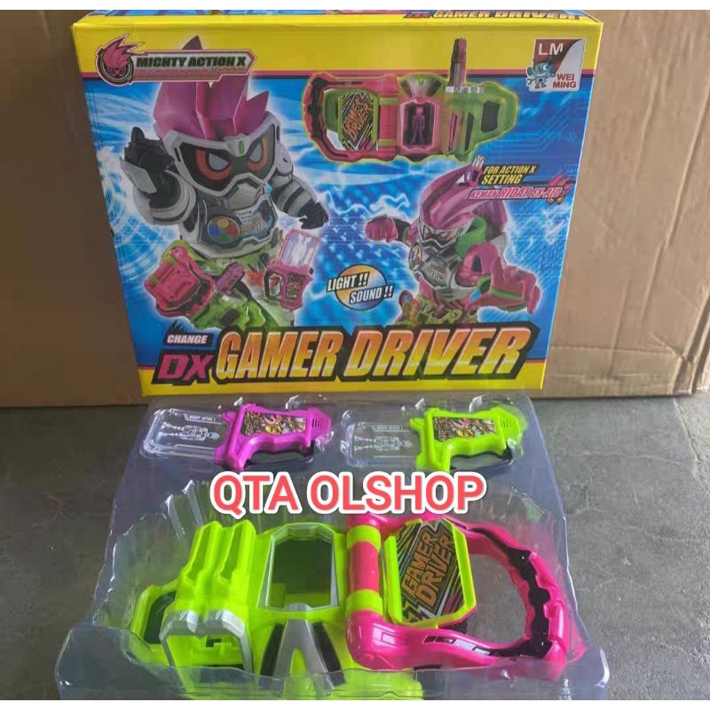 Jual KAMEN RIDER EX AID DX GAMER DRIVER JAPAN SOUND RECAST | Shopee ...