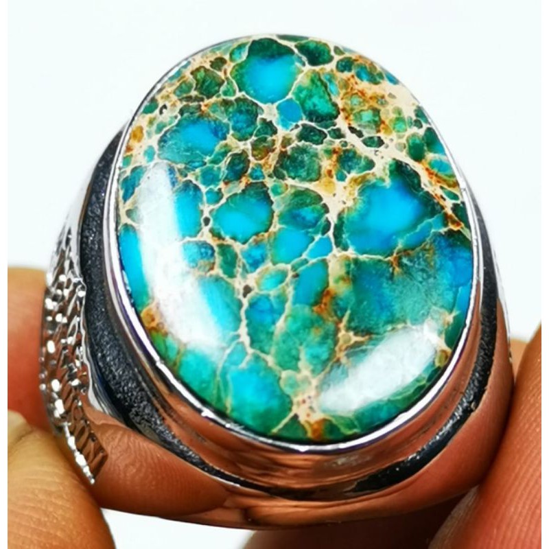 Jual Batu akik natural pirus persia | Shopee Indonesia