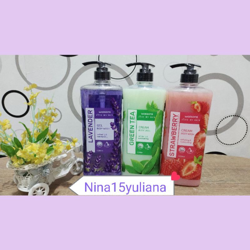 Jual Watsons Body Wash botol pump 1000ml | Shopee Indonesia