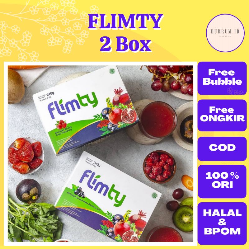 Jual Flimty Fiber 2 Box (32 sachet) | Shopee Indonesia