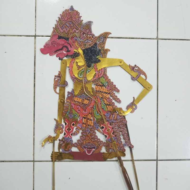 Jual Wayang Kulit (Buto/ Raksasa) Rahwana, Kumbakarno, Brajamusti ...