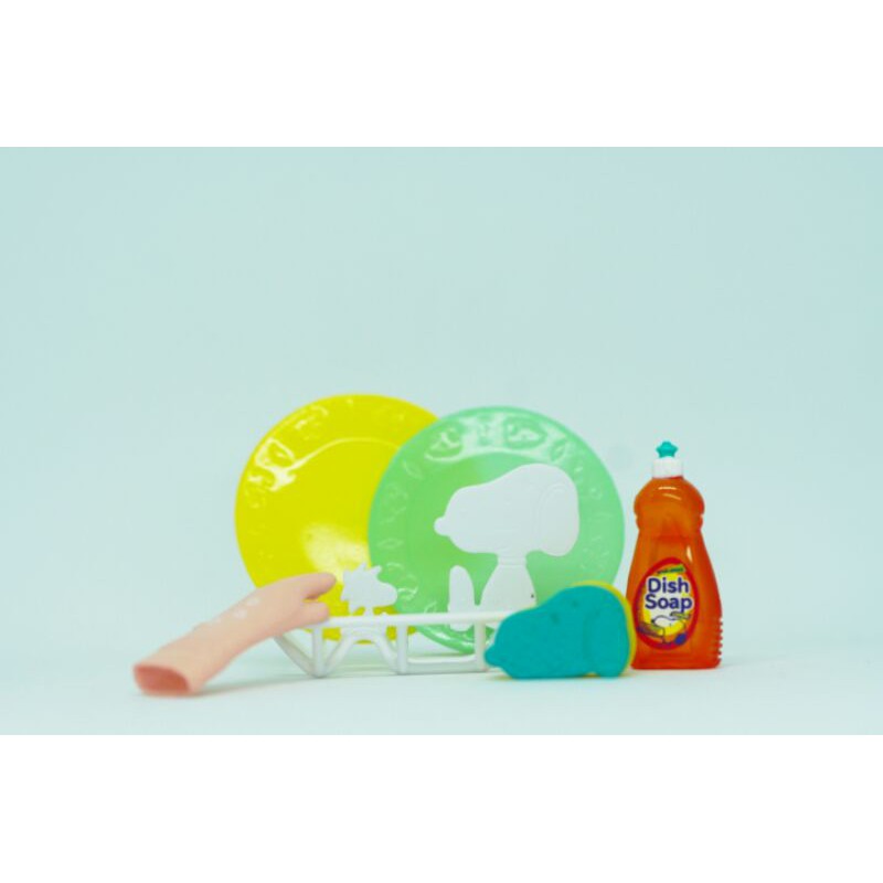 Jual Snoopy Dish Wash miniature toy set | Shopee Indonesia