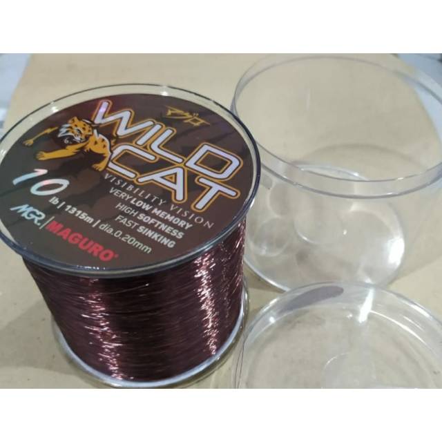 Jual Senar Pancing Ikan Atau Udang Maguro Wild Cat ( Spool ) | Shopee ...