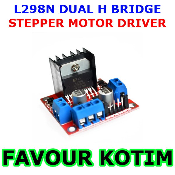Jual L298N DUAL H BRIDGE DC STEPPER MOTOR DRIVE CONTROLLER BOARD ...