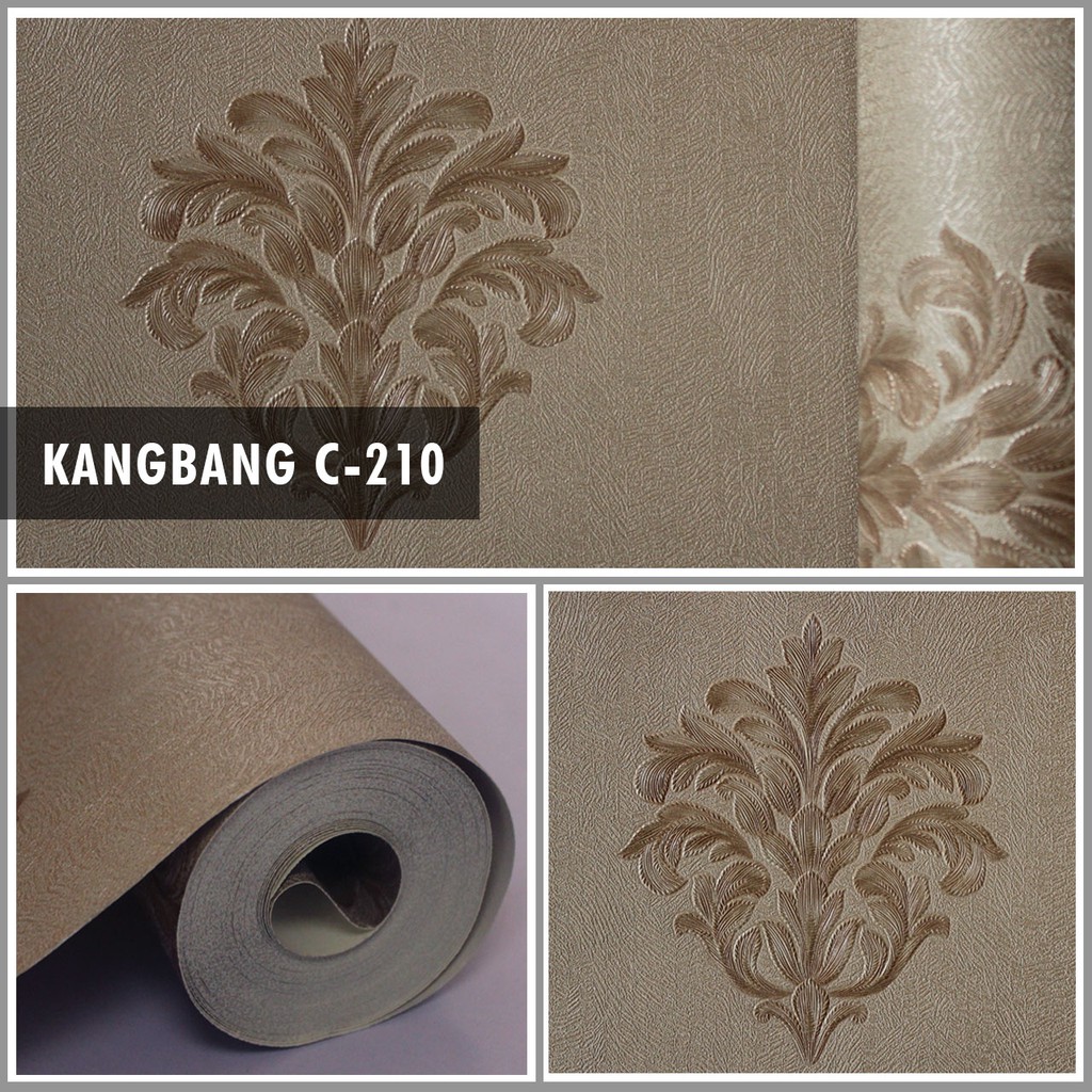 Jual WALLPAPER ROL KEMBANG KECIL ukuran 53cm x 10m merek kangbang ...
