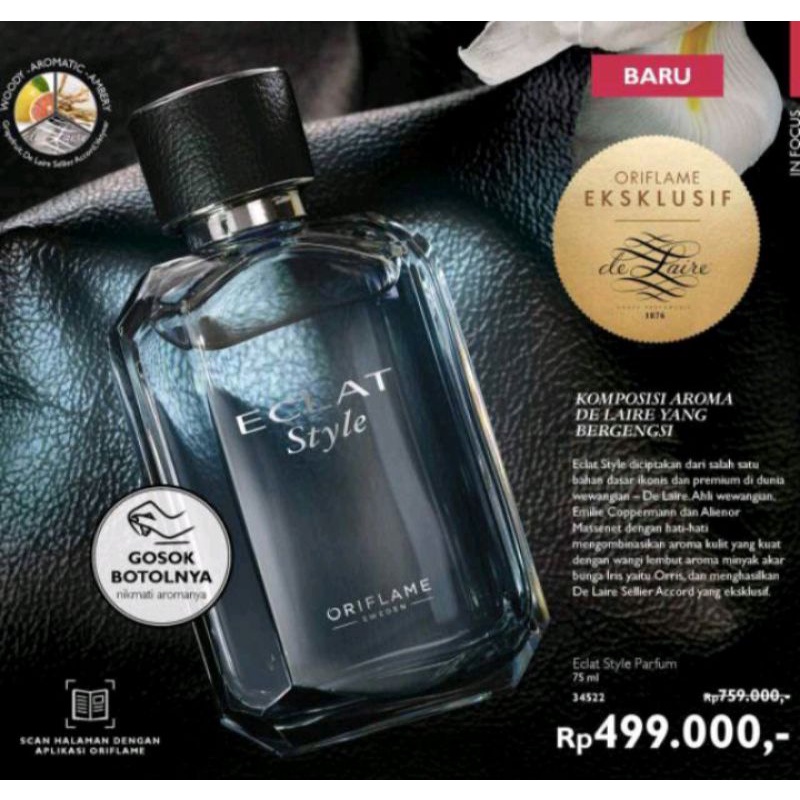 Jual Parfum Eclat Style Oriflame Eau De Perfume | Shopee Indonesia