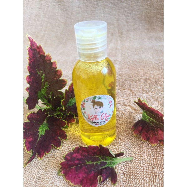 Jual Kalla glow facial wash || sabun muka aroma lemon 60 ml | Shopee ...