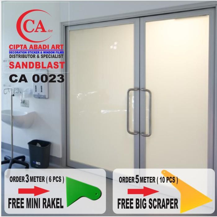 Jual Stiker Kaca Sandblast Blur,Buram Polos Es | Shopee Indonesia