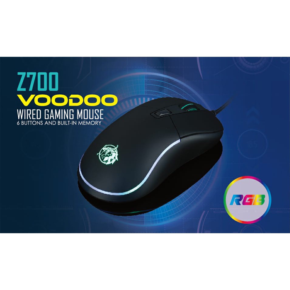 Jual MOUSE IMPERION Z700 VOODOO - Wired Gaming Mouse RGB | Shopee Indonesia