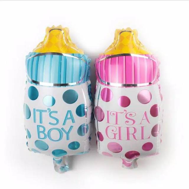 Jual BALON FOIL DOT MINI/BALON BABY SHOWER/BALON BOTOL MINI | Shopee ...