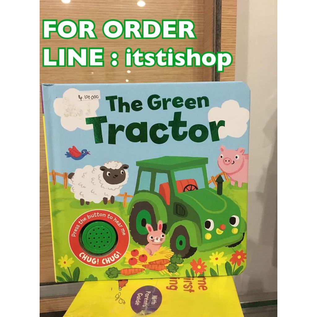 Jual The Green Tractor - Sound Book | Shopee Indonesia